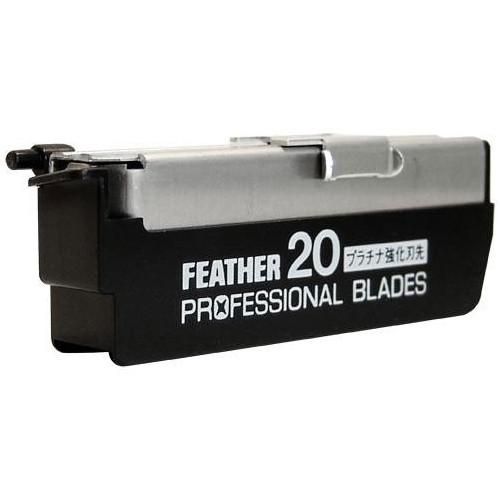 20 x Feather Professional Blades PB-20 (Suitable for Japanese Kamisori ...