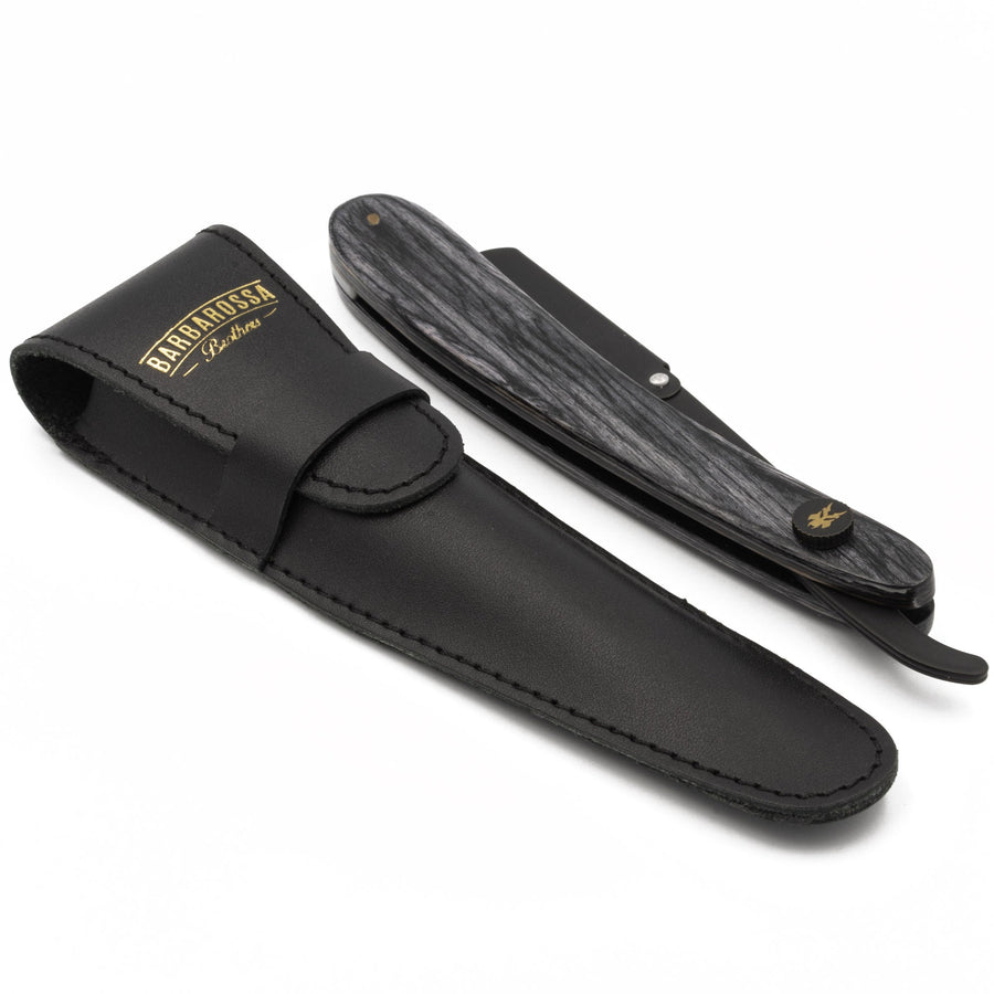 Cut Throat Razor Set - Best Straight Razor - Barber Blade Razor in Grey ...